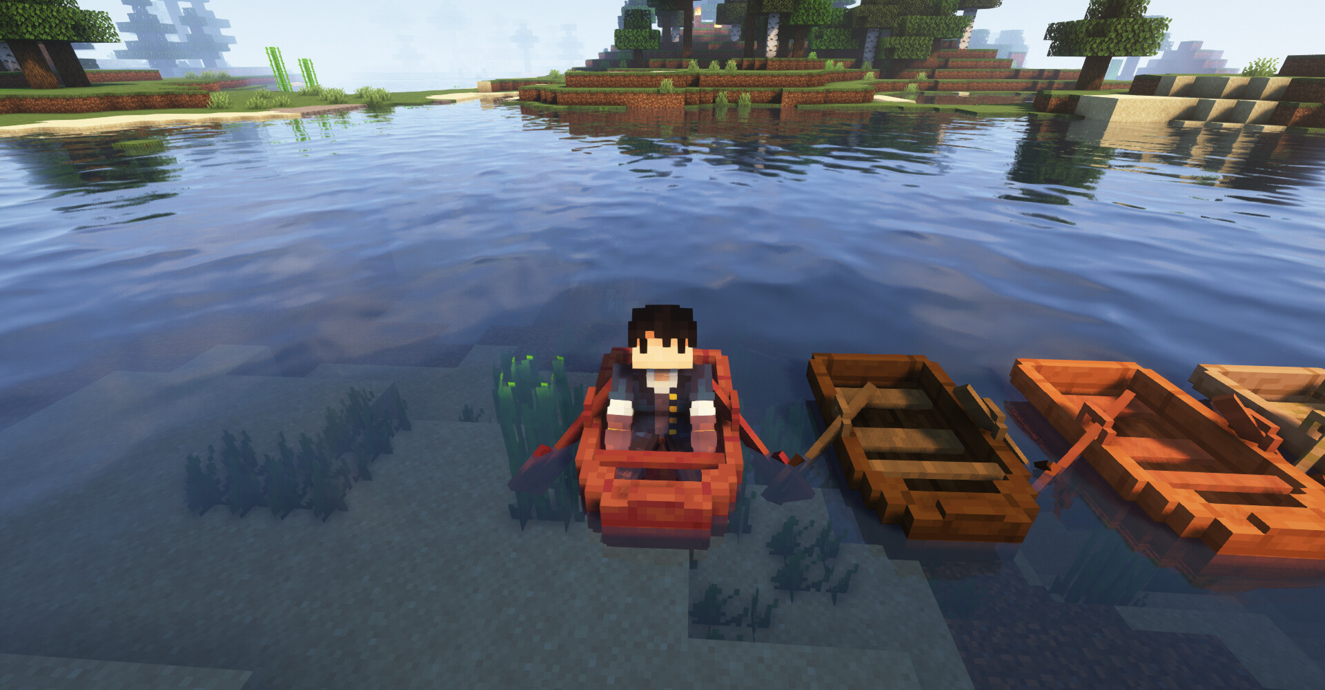 Better Vanilla Boats 1.19 Minecraft Texture Pack