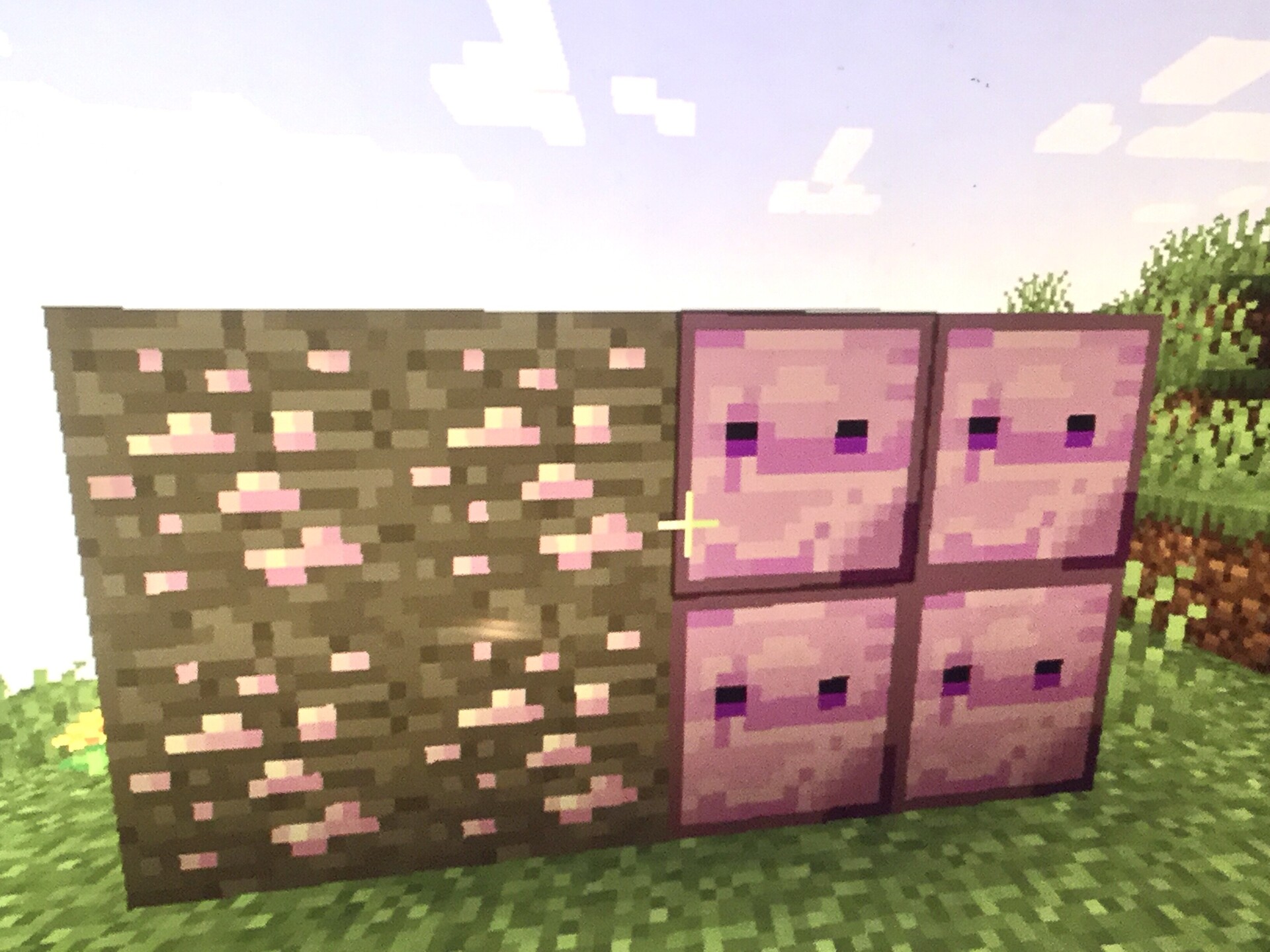 sweet purple diamonds Minecraft Texture Pack