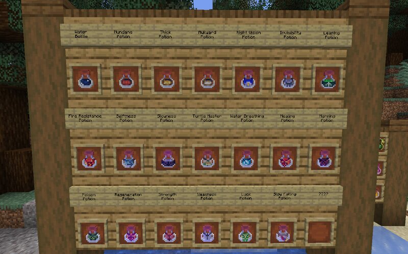 S33R Visual Potions Minecraft Texture Pack