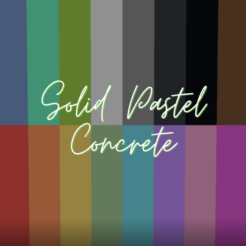 Solid Pastel Concrete Minecraft Texture Pack