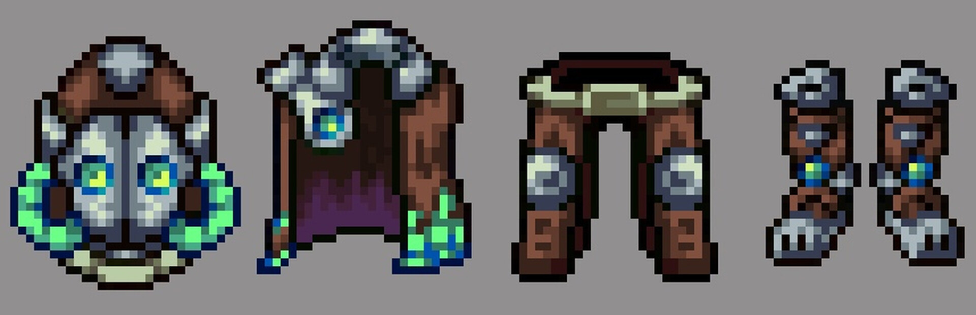 Argon armor set Minecraft Texture Pack