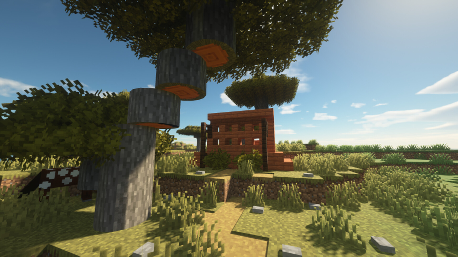 Round Trees (BETTER) Minecraft Texture Pack