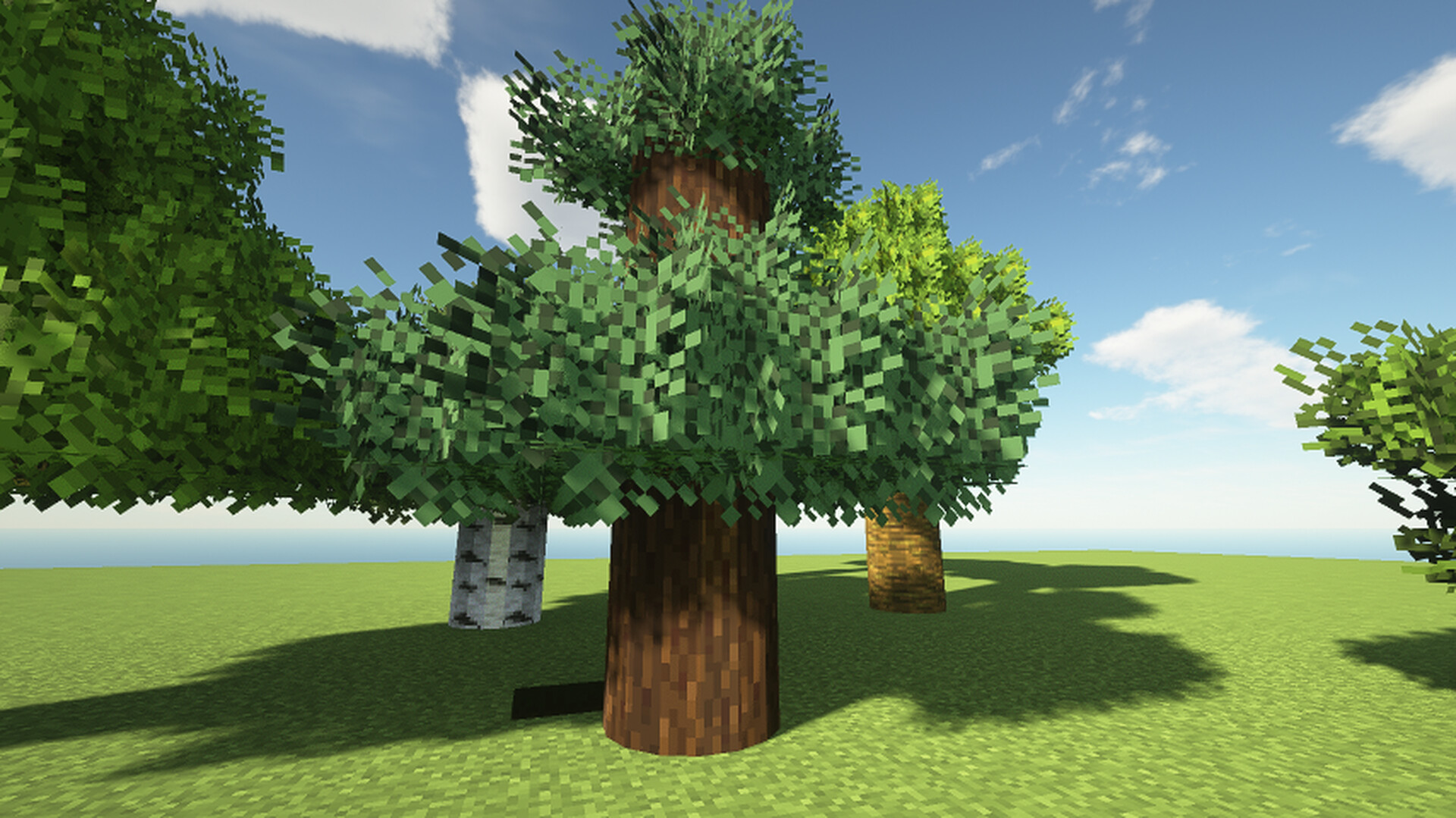 Round Trees (BETTER) Minecraft Texture Pack