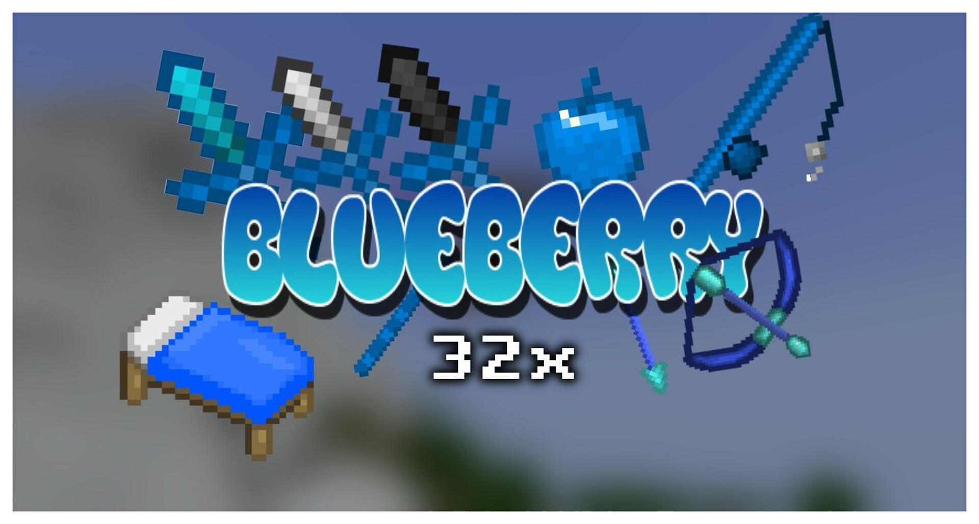 Blueberry{32x} Texture Pack| Blue| 1.8.9| Download Minecraft Texture Pack