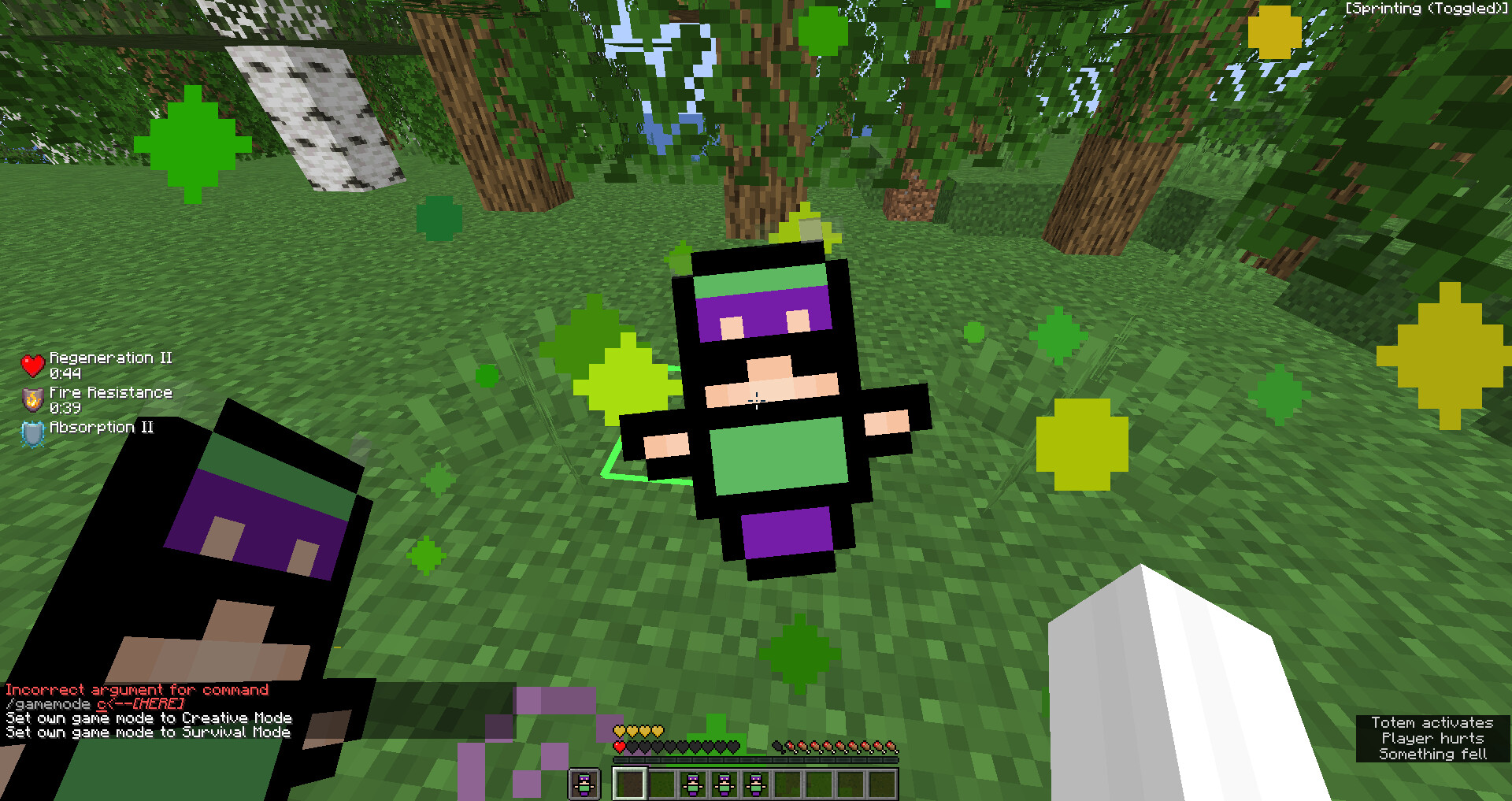 Custom Skin Totem Minecraft Texture Pack