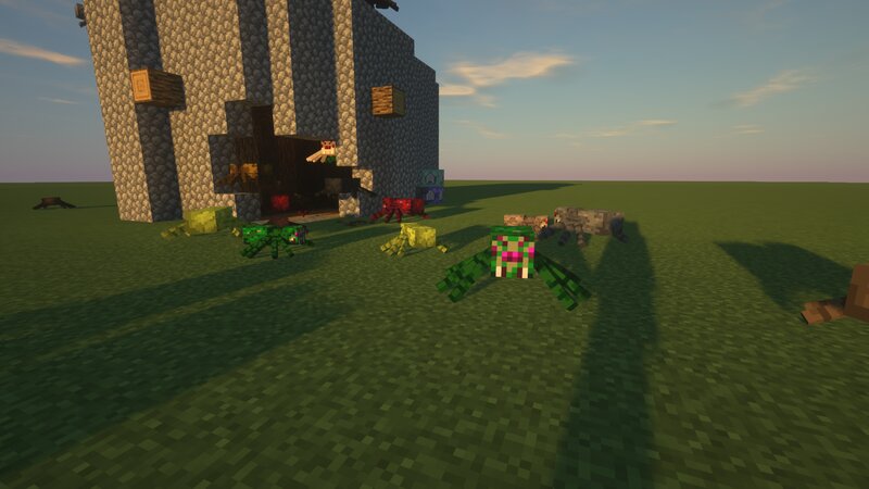 Spider Diversity (Optifine) Minecraft Texture Pack