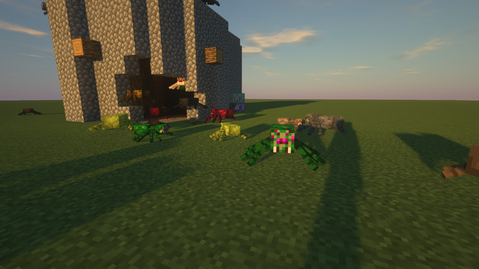 Spider Diversity (Optifine) Minecraft Texture Pack