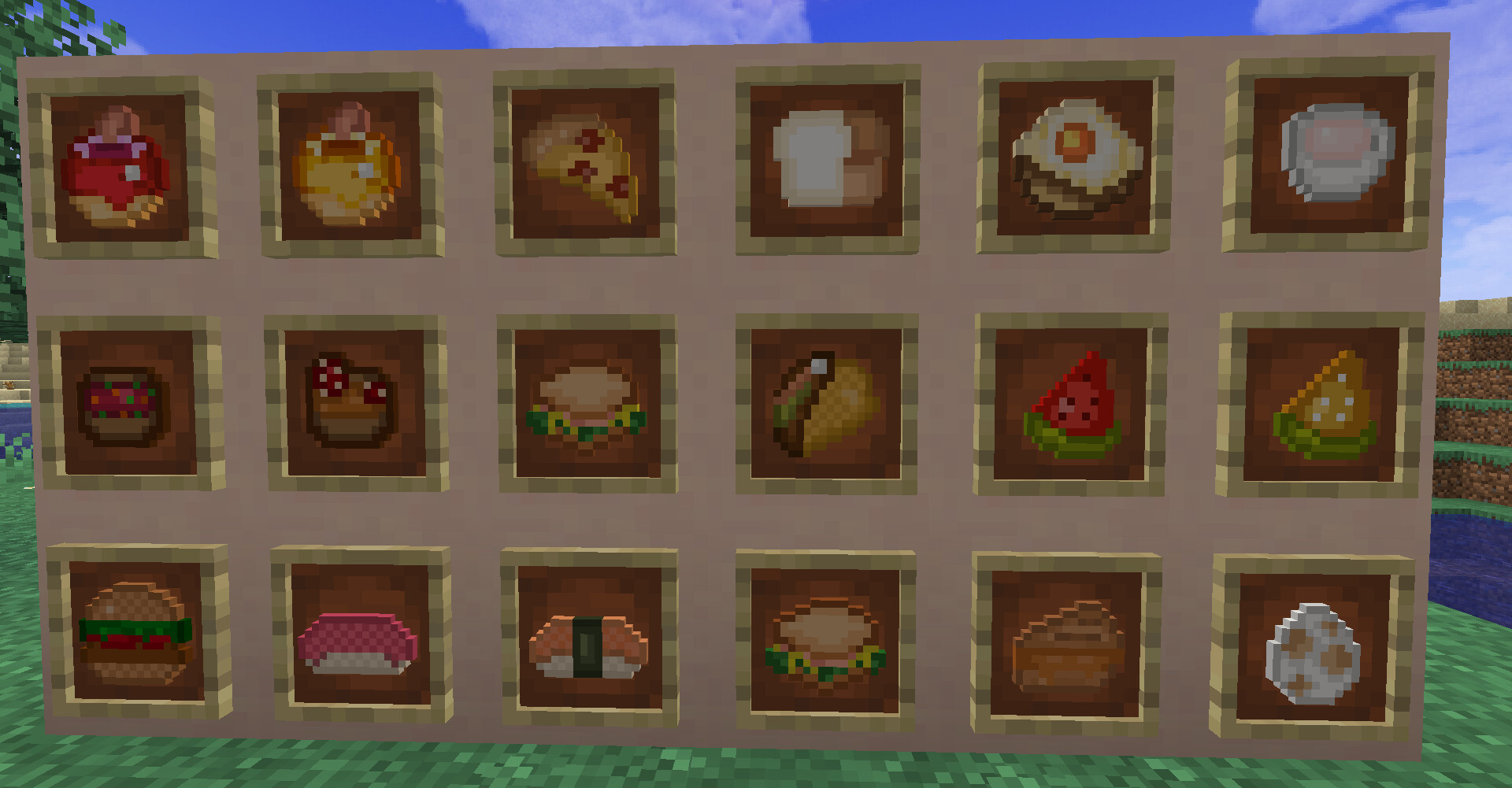 Aesthetic Foods Minecraft Texture Pack