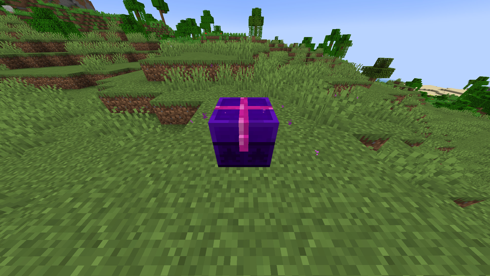 Ender chest christmas skin Minecraft Texture Pack