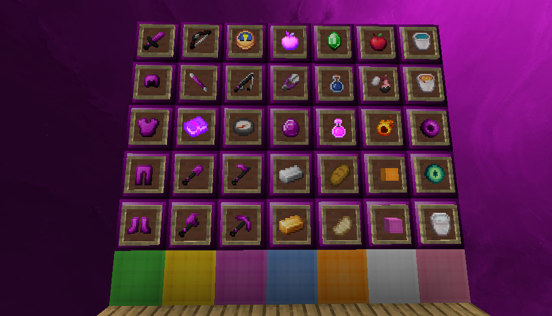 MinFe Purple Minecraft Texture Pack