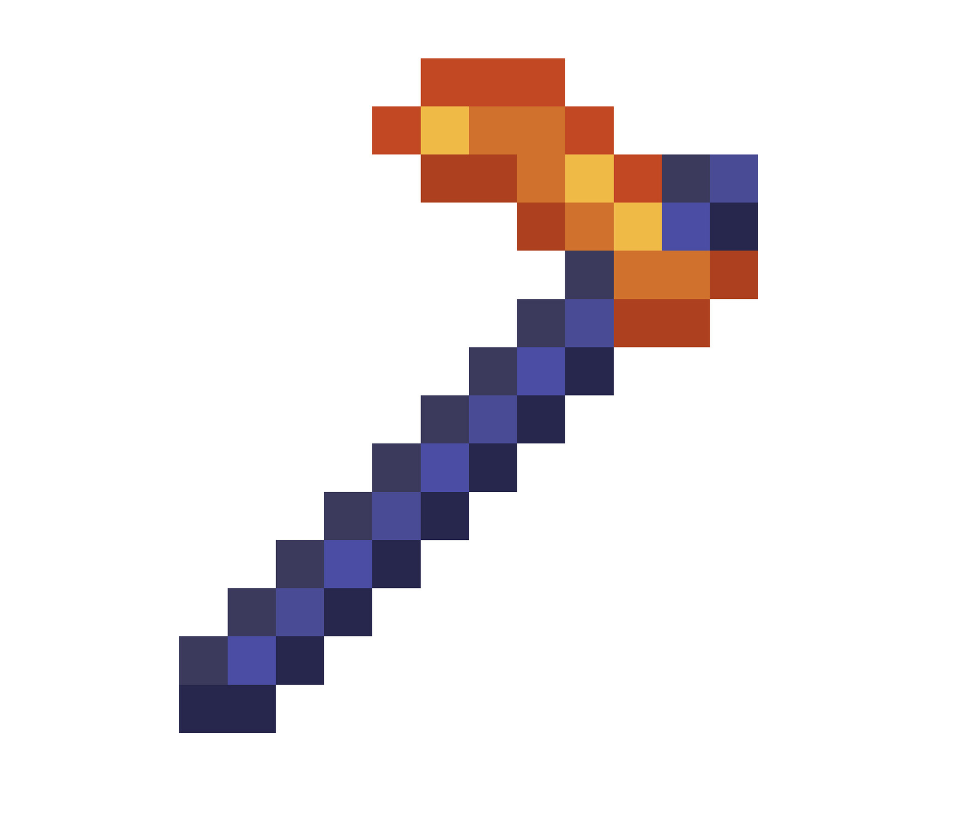 Diamond Tools Texture (Flaming) Minecraft Texture Pack