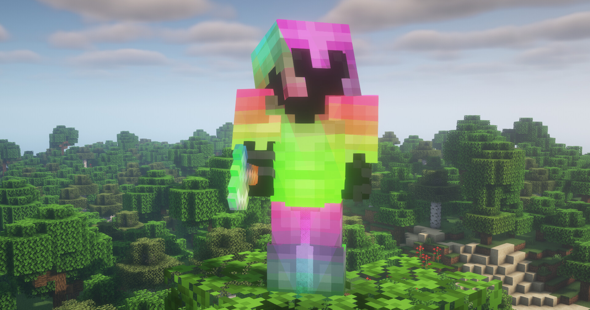 Rainbow Glint Texture Pack Minecraft Texture Pack