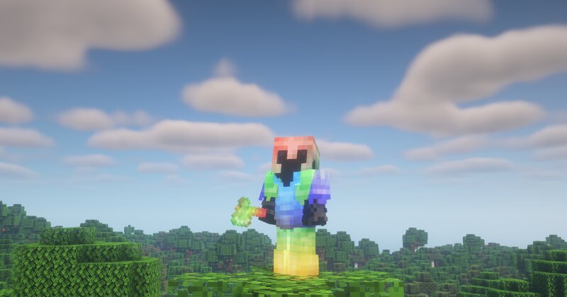 Rainbow Glint Texture Pack Minecraft Texture Pack
