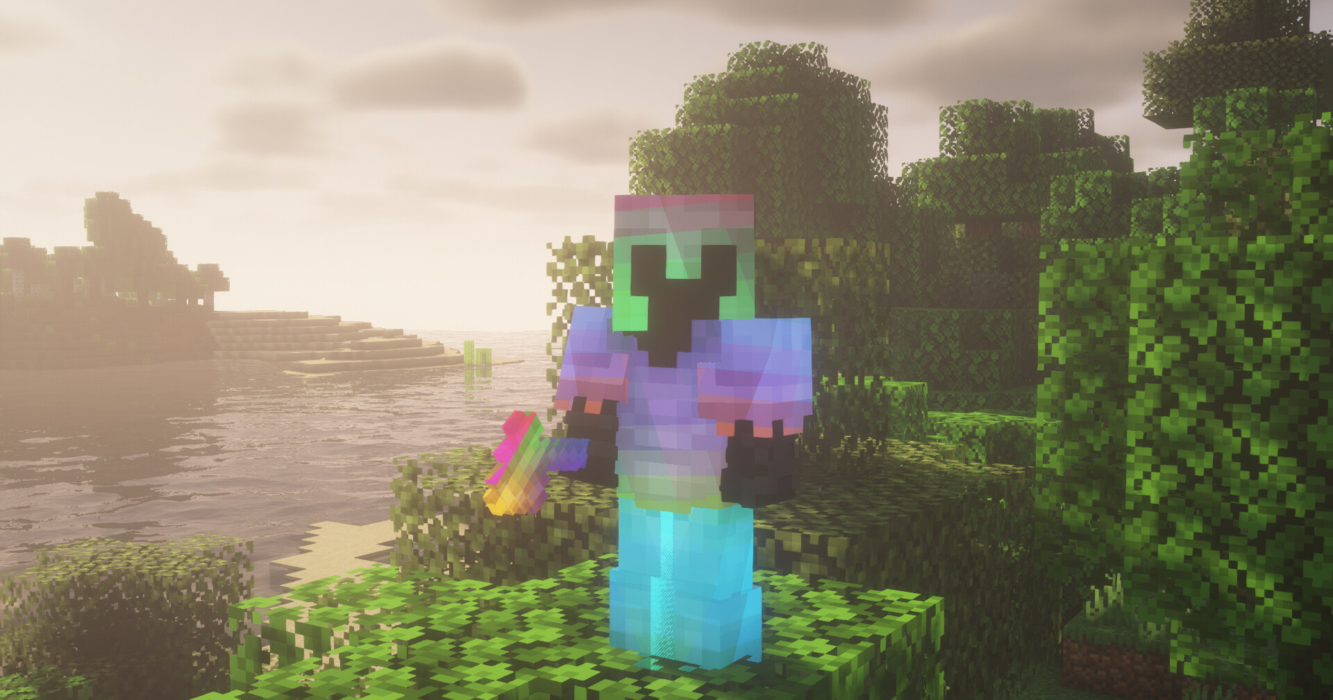 Rainbow Glint Texture Pack Minecraft Texture Pack