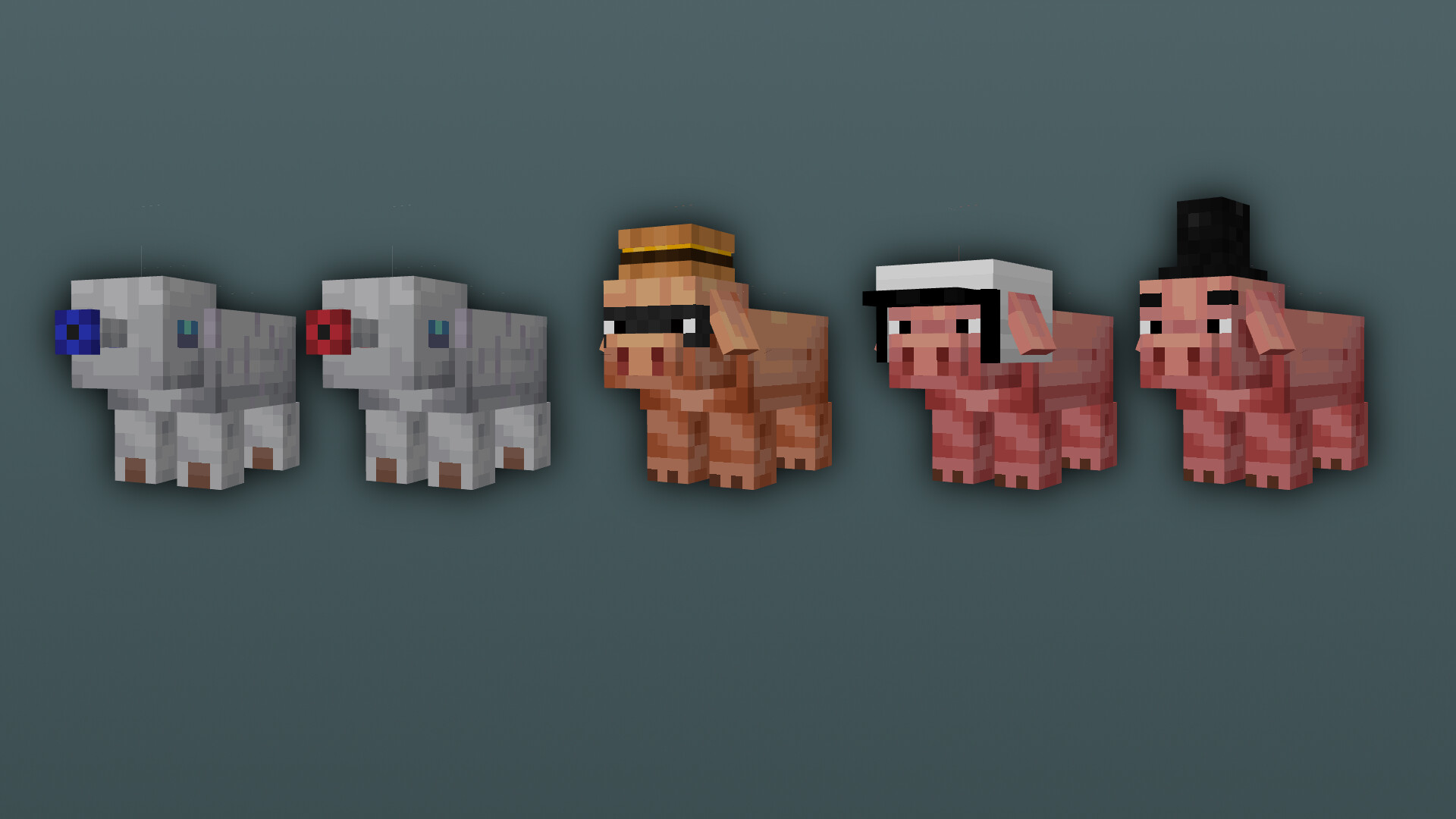 Porkier Pigs v1.7 - The Holly Jolly Update Minecraft Texture Pack