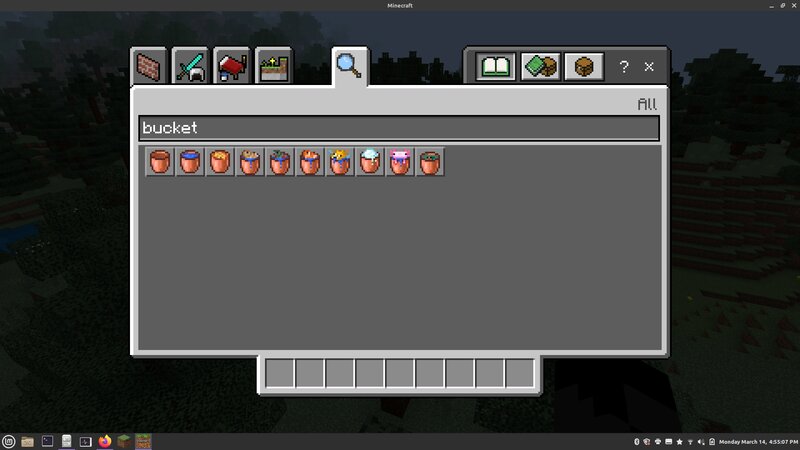1.19 Copper Buckets Resource and Behavior Pack Bedrock (TLU) Minecraft Texture Pack