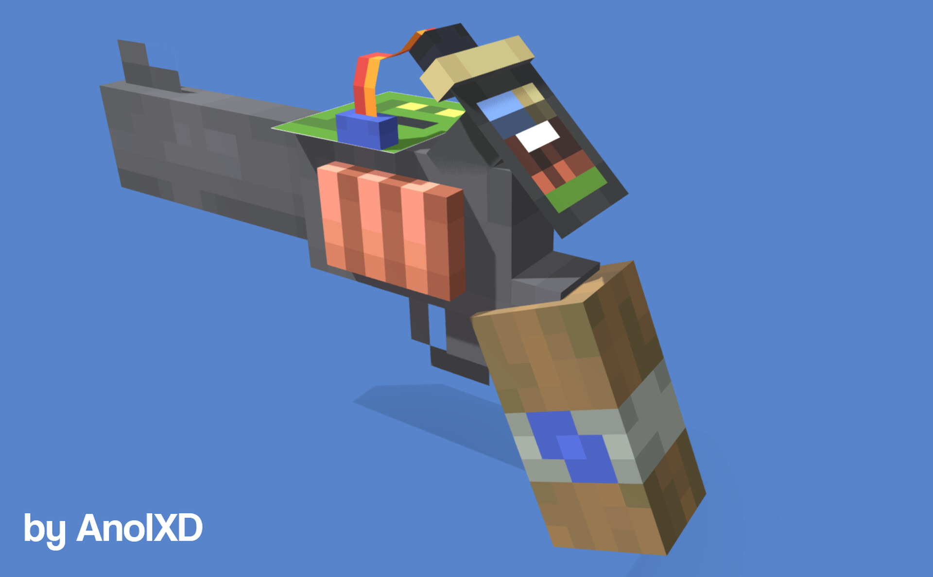 Tool gun from Garry's Mod [CIT] Minecraft Texture Pack