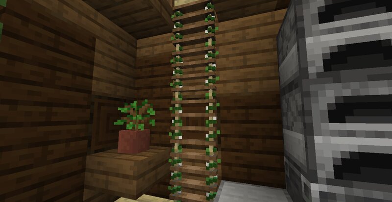 Rope Ladders with Vines Minecraft Texture Pack