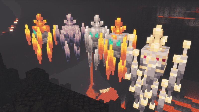 Fancier Blazes Minecraft Texture Pack