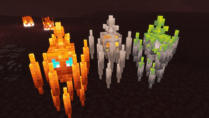 Fancier Blazes Minecraft Texture Pack