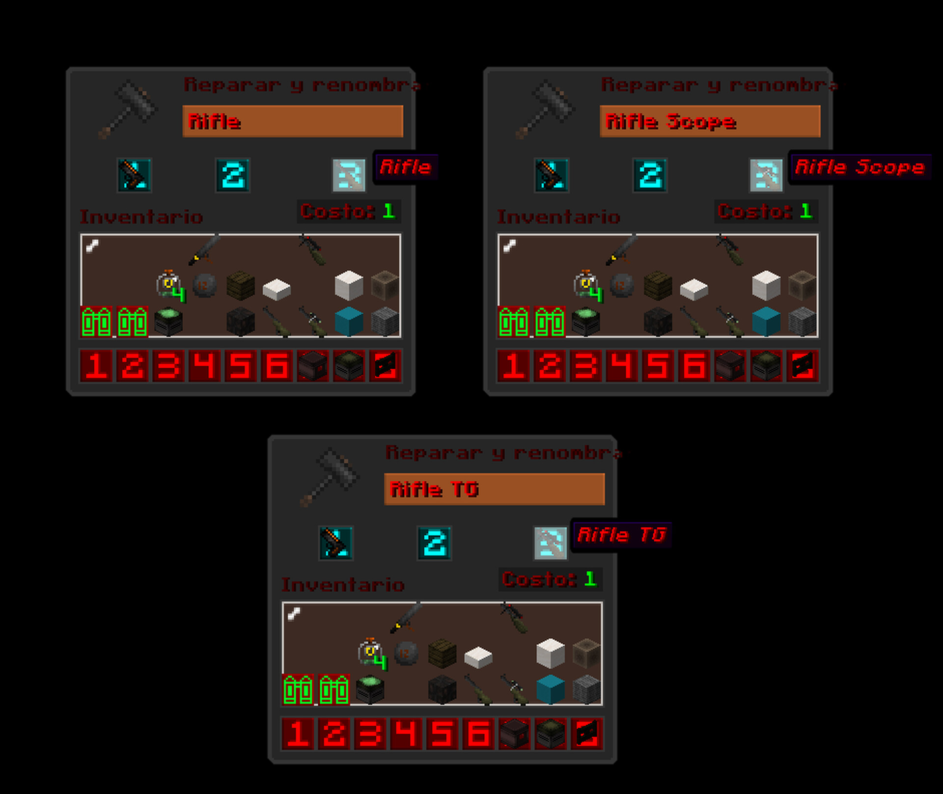 Nuclear World Pack 2.1 Gamma (Weapon Update) Minecraft Texture Pack