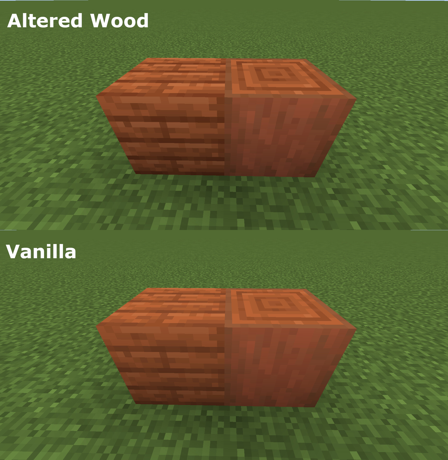 Laser's Altered Wood Resource Pack Minecraft Texture Pack