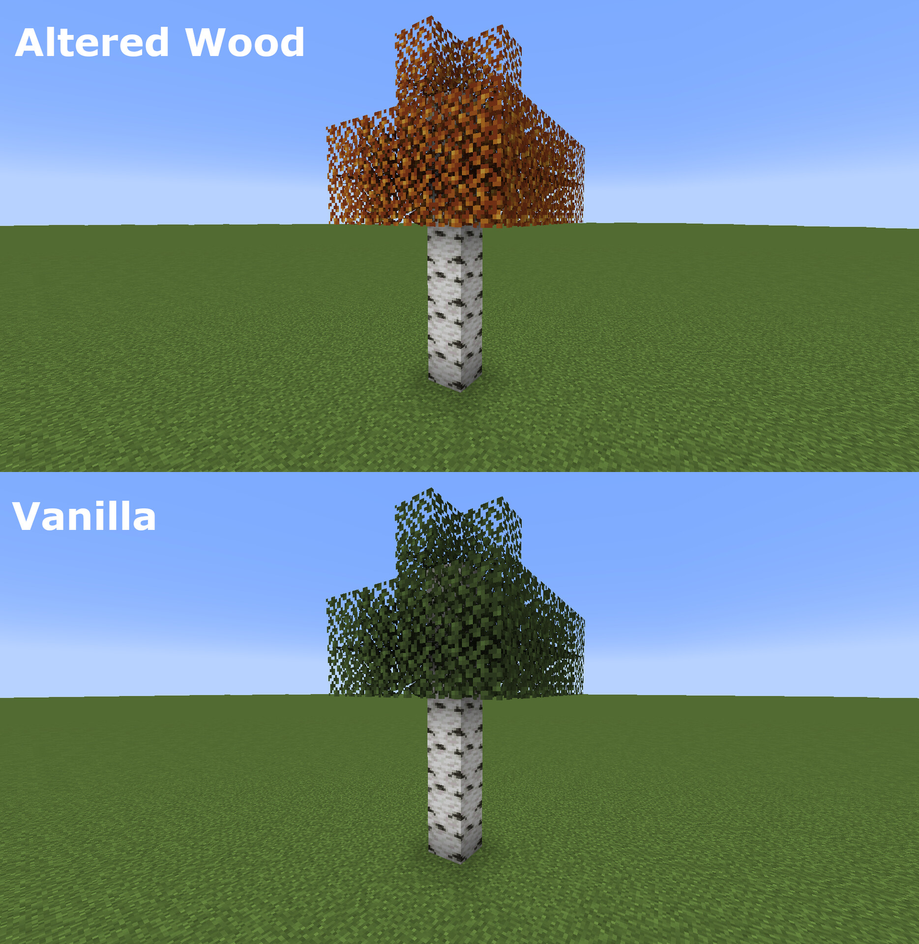 Laser's Altered Wood Resource Pack Minecraft Texture Pack