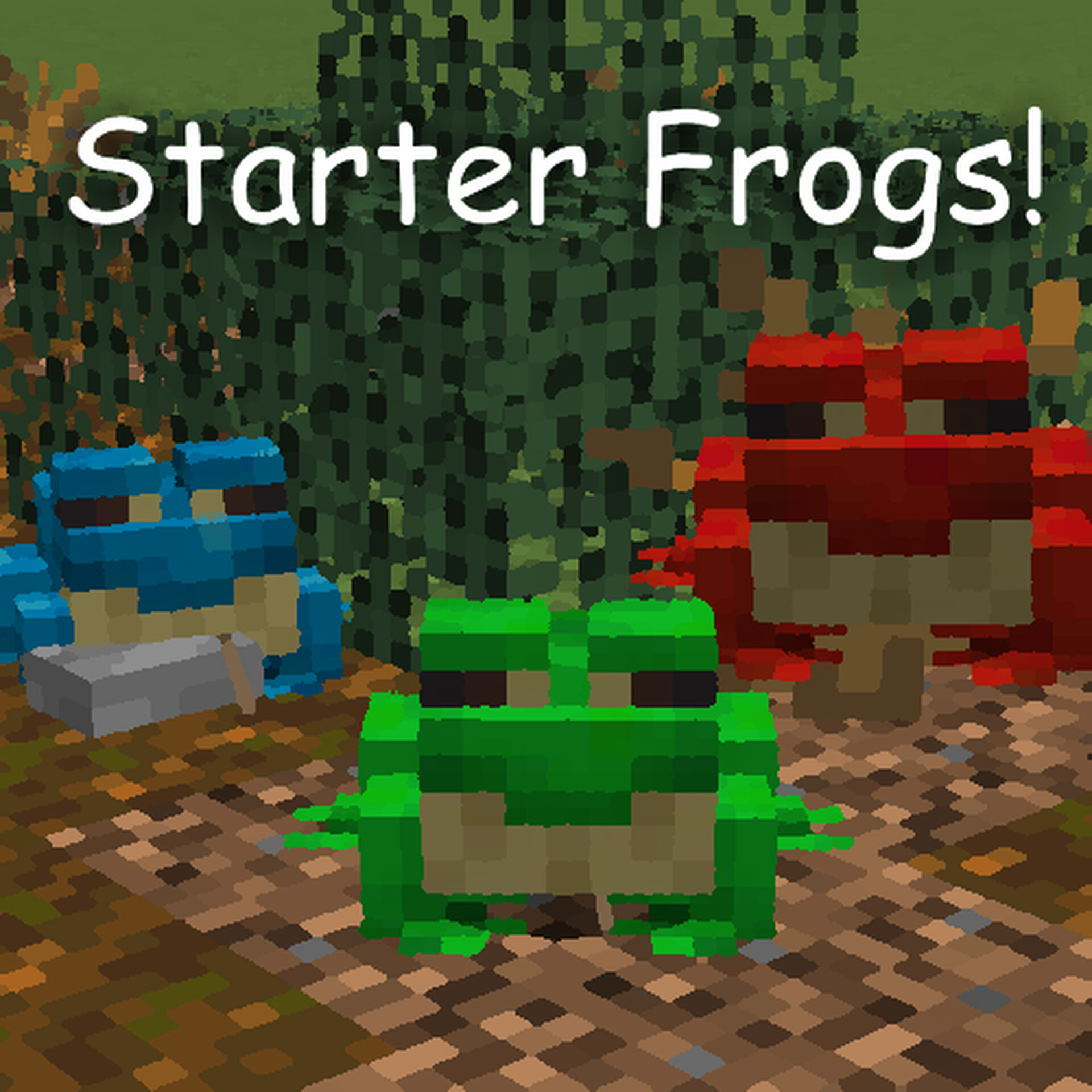 Starter Frogs Minecraft Texture Pack