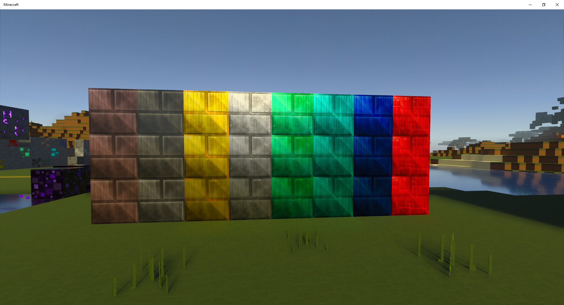 Mosaic RTX Metal Block Bricks Minecraft Texture Pack