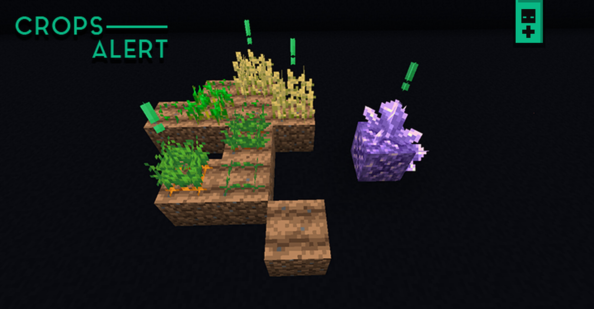 Crops Alert Minecraft Texture Pack
