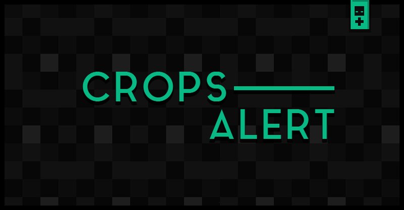 Crops Alert Minecraft Texture Pack