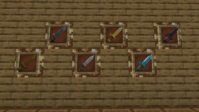 3D Swords Minecraft Texture Pack