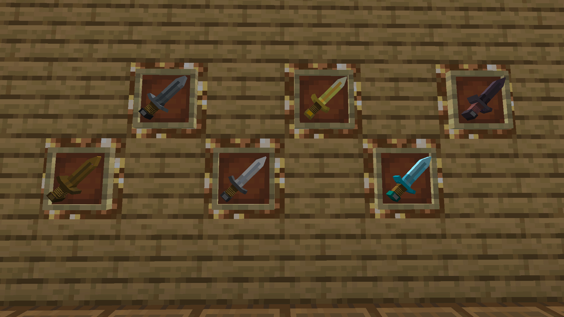 3D Swords Minecraft Texture Pack