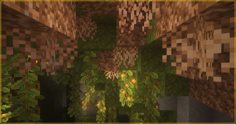 More Hanging Roots Minecraft Texture Pack