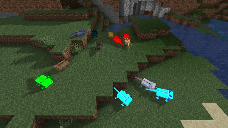 Addolotls Optifine or Entity Texture Features Minecraft Texture Pack