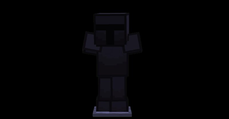 Netherite Mandalorian Armor Minecraft Texture Pack