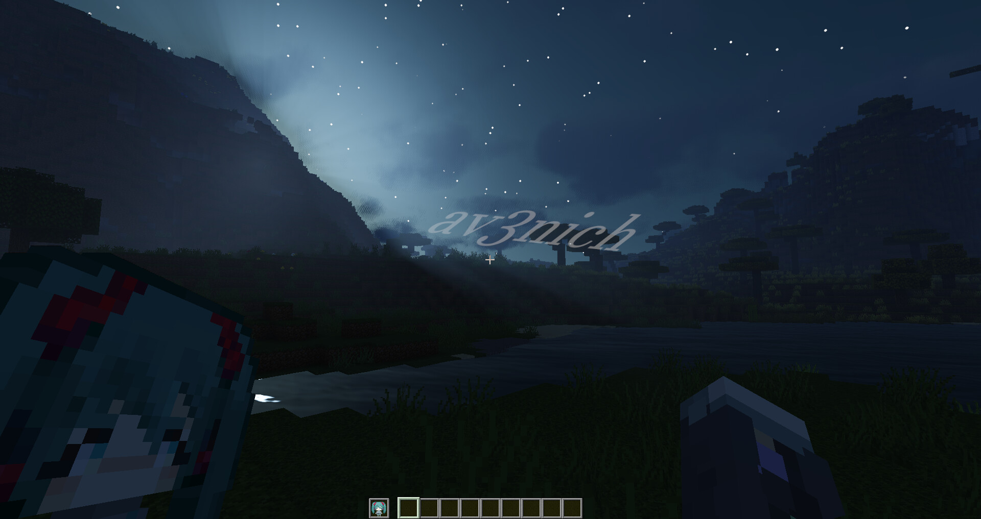 Hatsune Miku Totem of Undying Minecraft Texture Pack