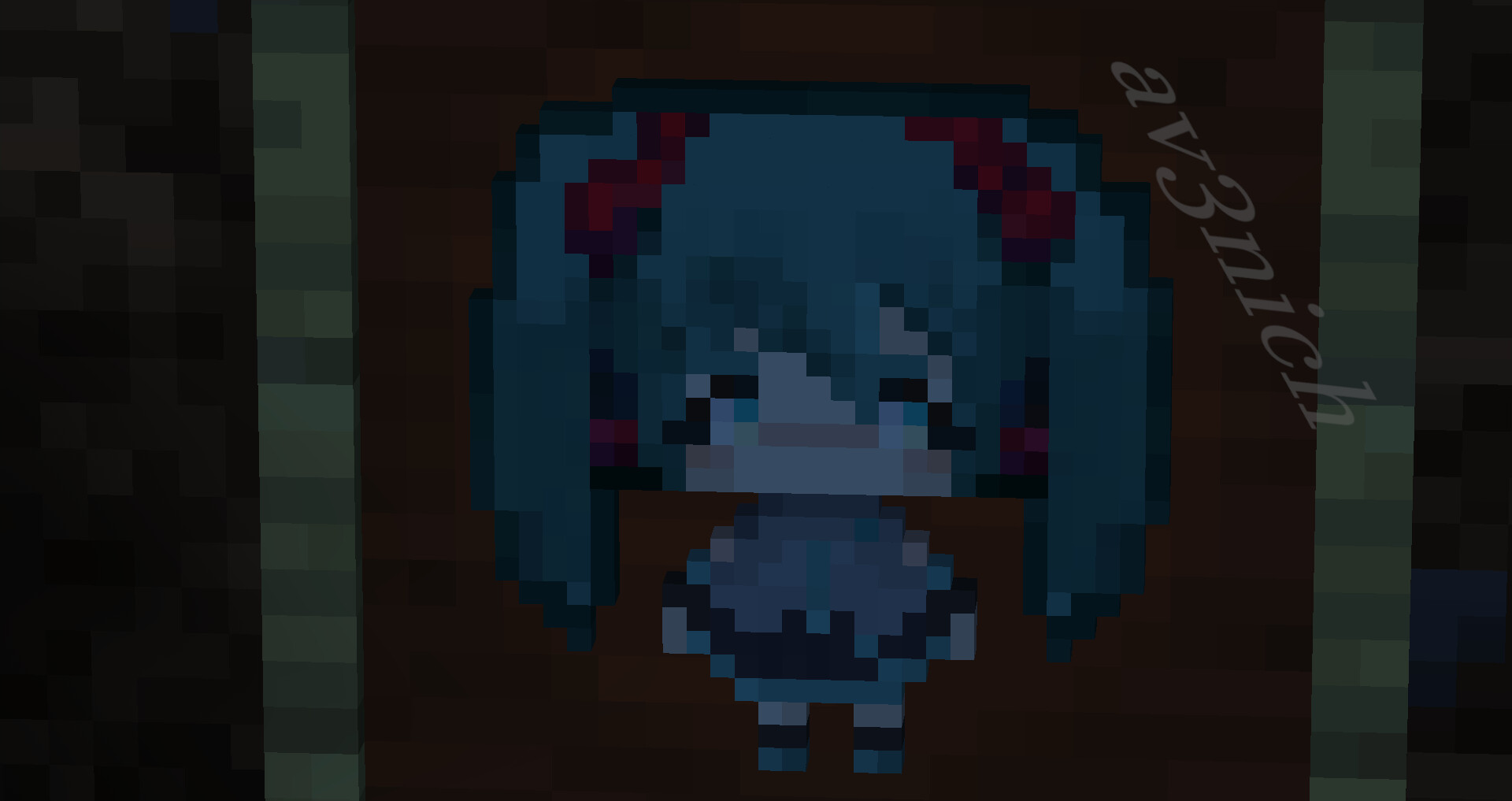 Hatsune Miku Totem of Undying Minecraft Texture Pack