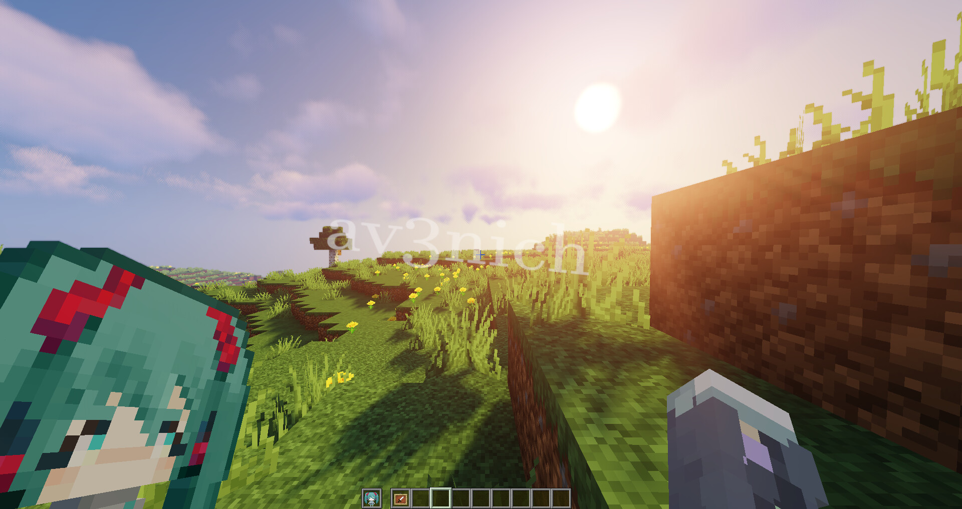 Hatsune Miku Totem of Undying Minecraft Texture Pack