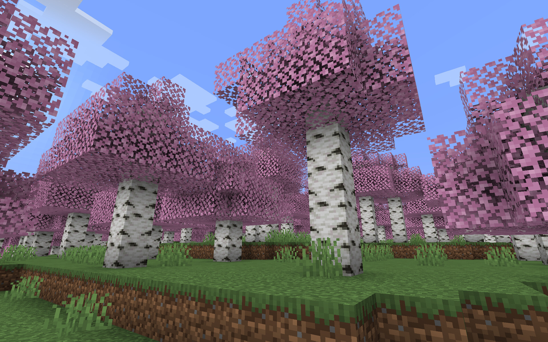 Spoon's Pink Birch Pack Minecraft Texture Pack