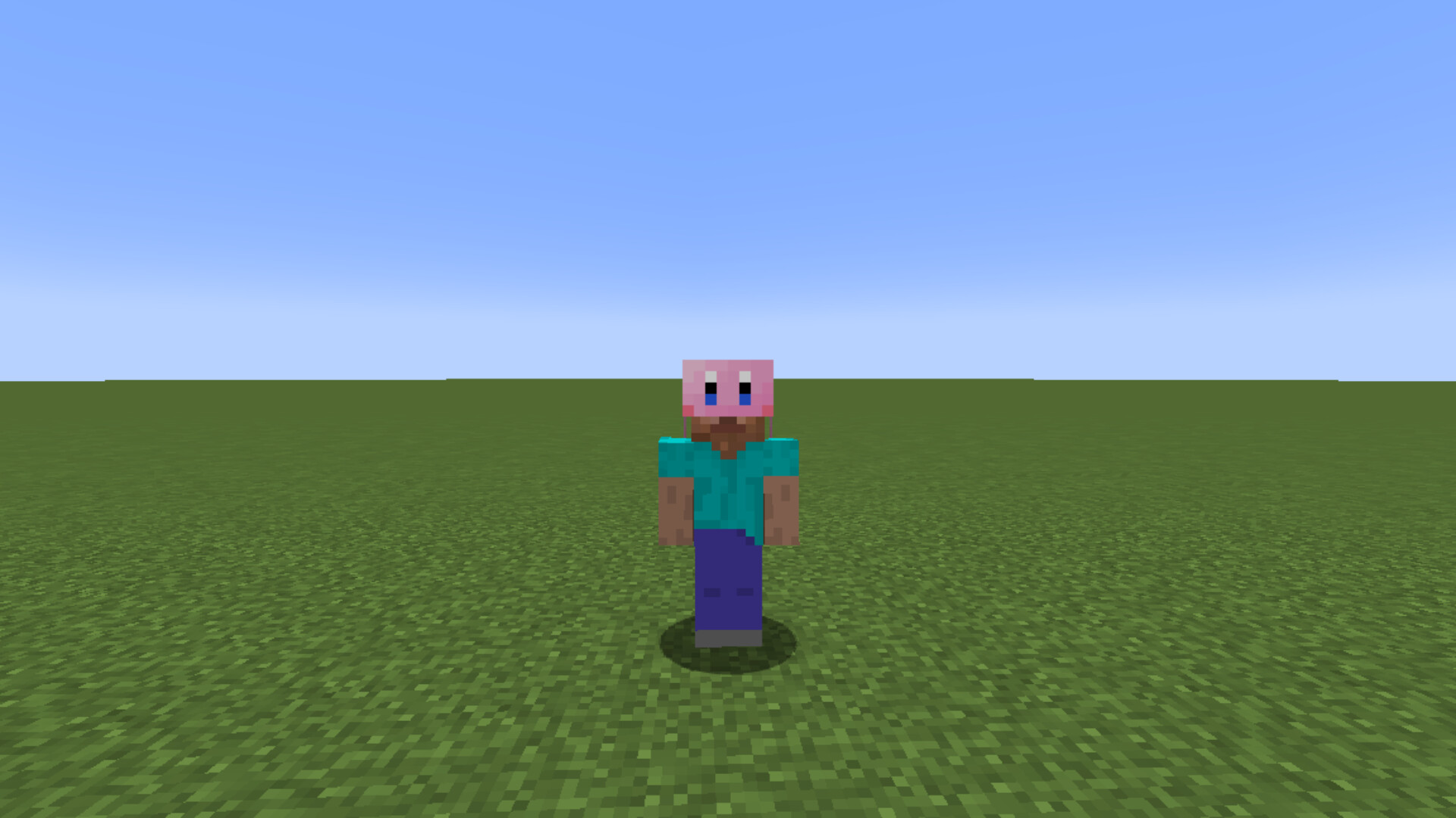 Mouthful Mode (Kirby Helmets) Minecraft Texture Pack