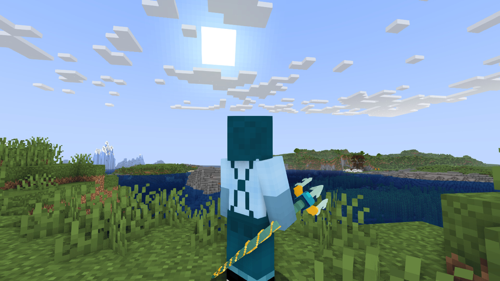 A Better Minecraft Trident Minecraft Texture Pack