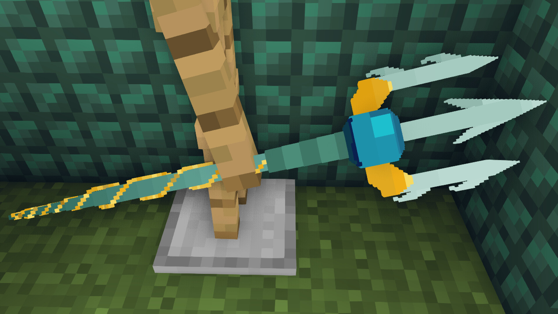 A Better Minecraft Trident Minecraft Texture Pack