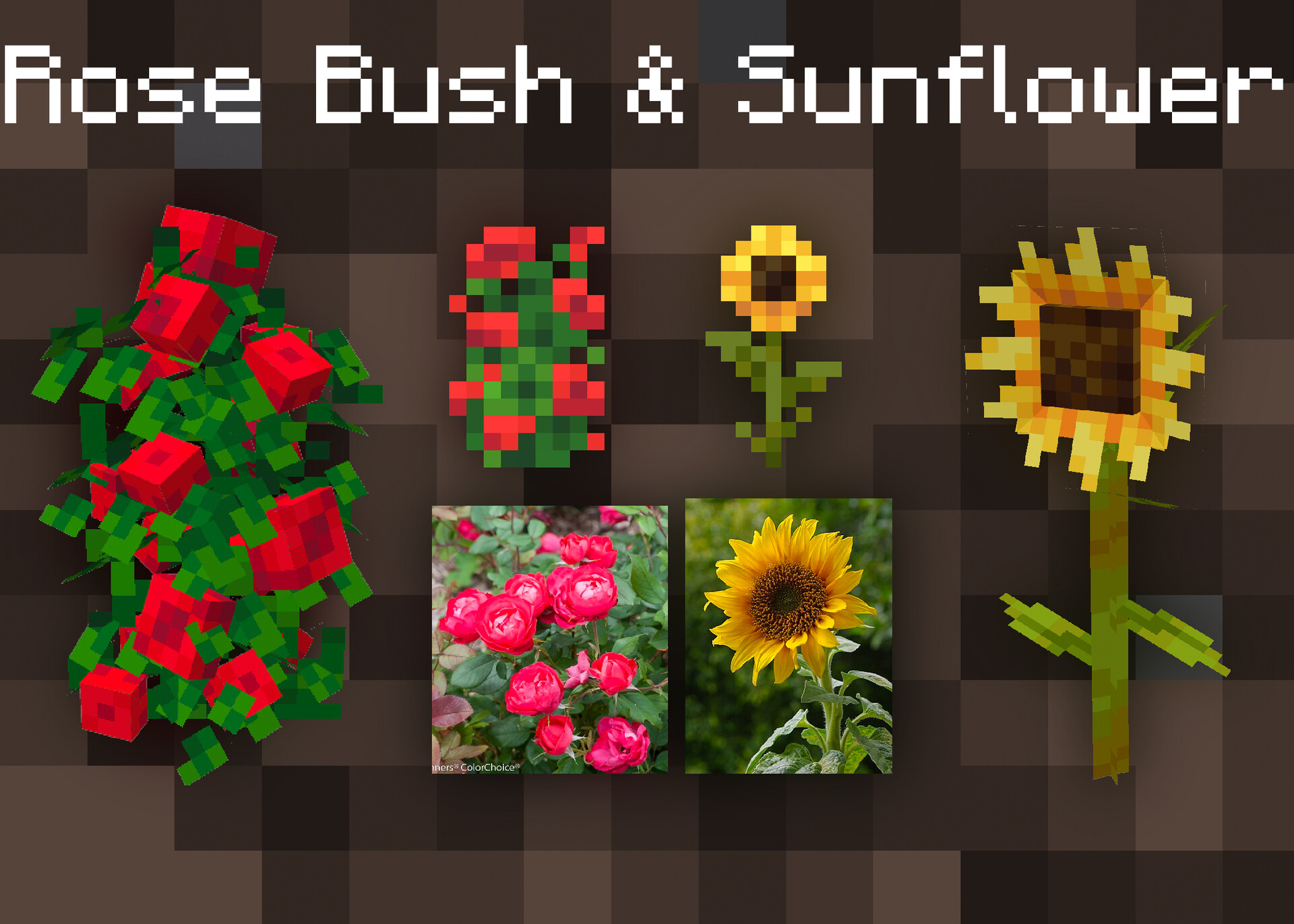 Fragrant Flowers Minecraft Texture Pack