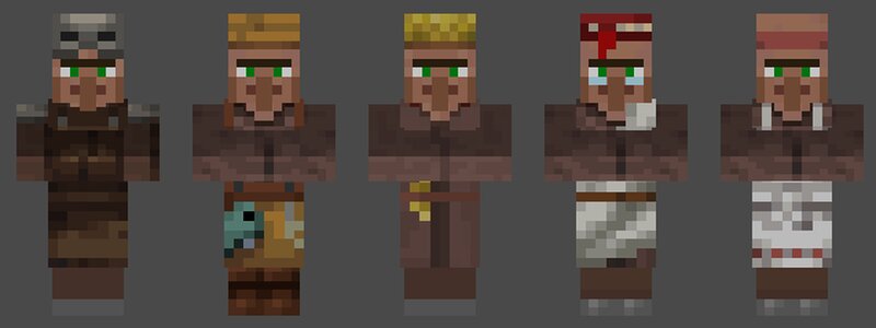 NPC Villagers | Turn NPCs into Villagers Minecraft Texture Pack