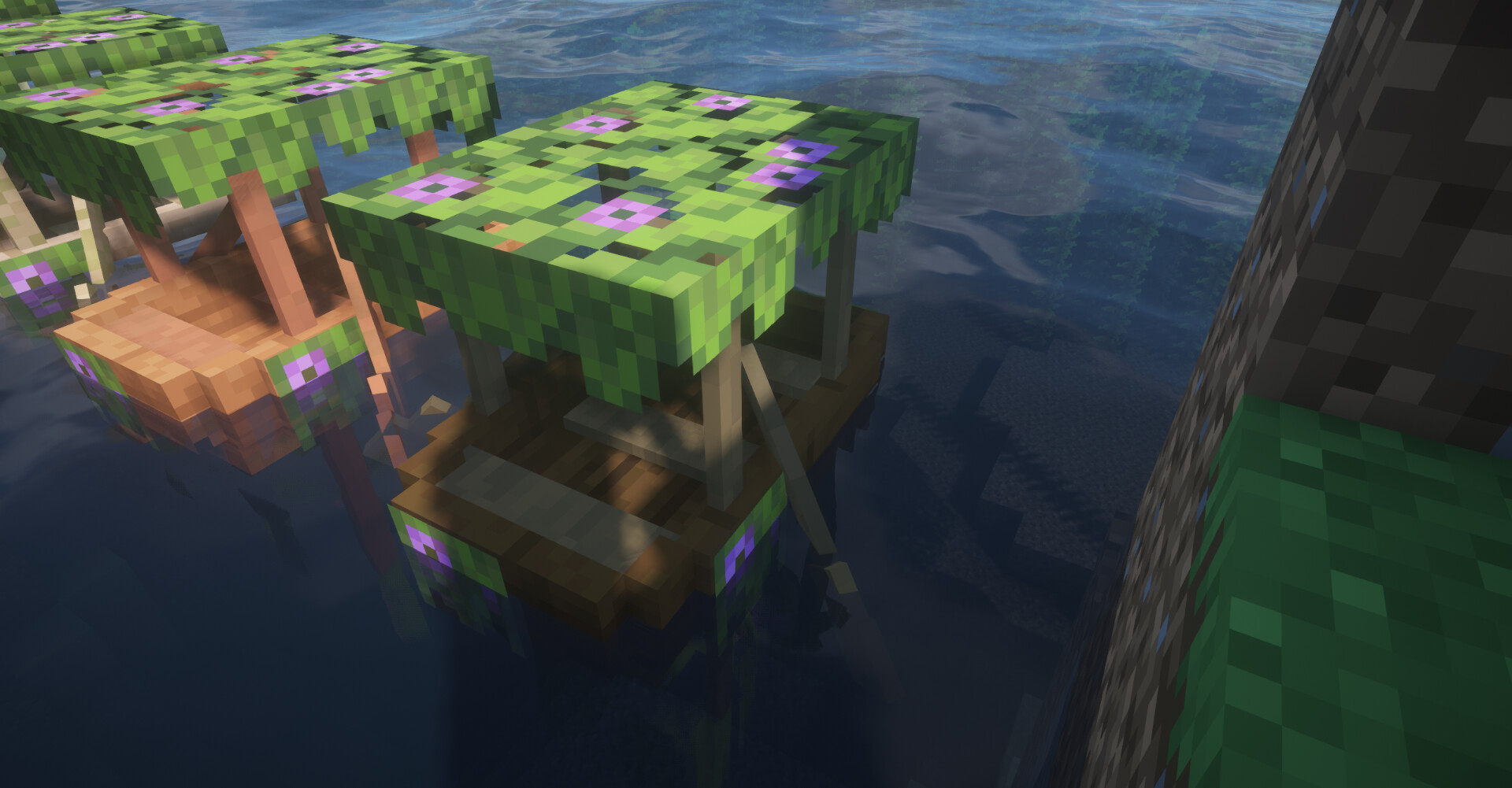 Cute Azalea Boats !! (now at 1.18) Minecraft Texture Pack