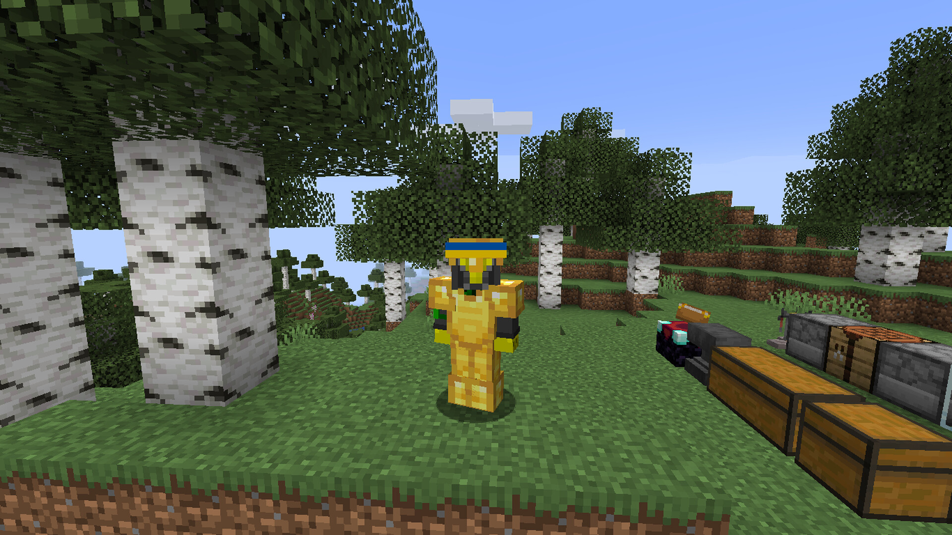 Ukrainian bandanas for armors Minecraft Texture Pack
