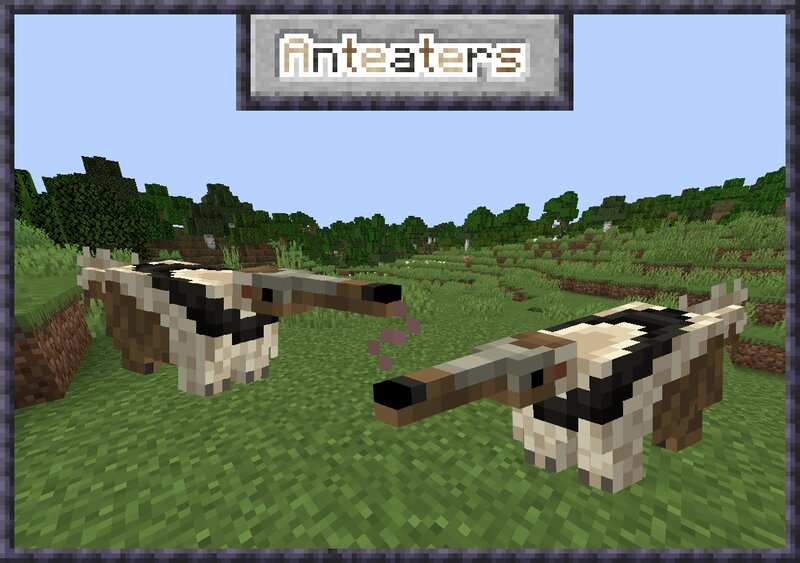 Cyber's Anteaters Minecraft Texture Pack