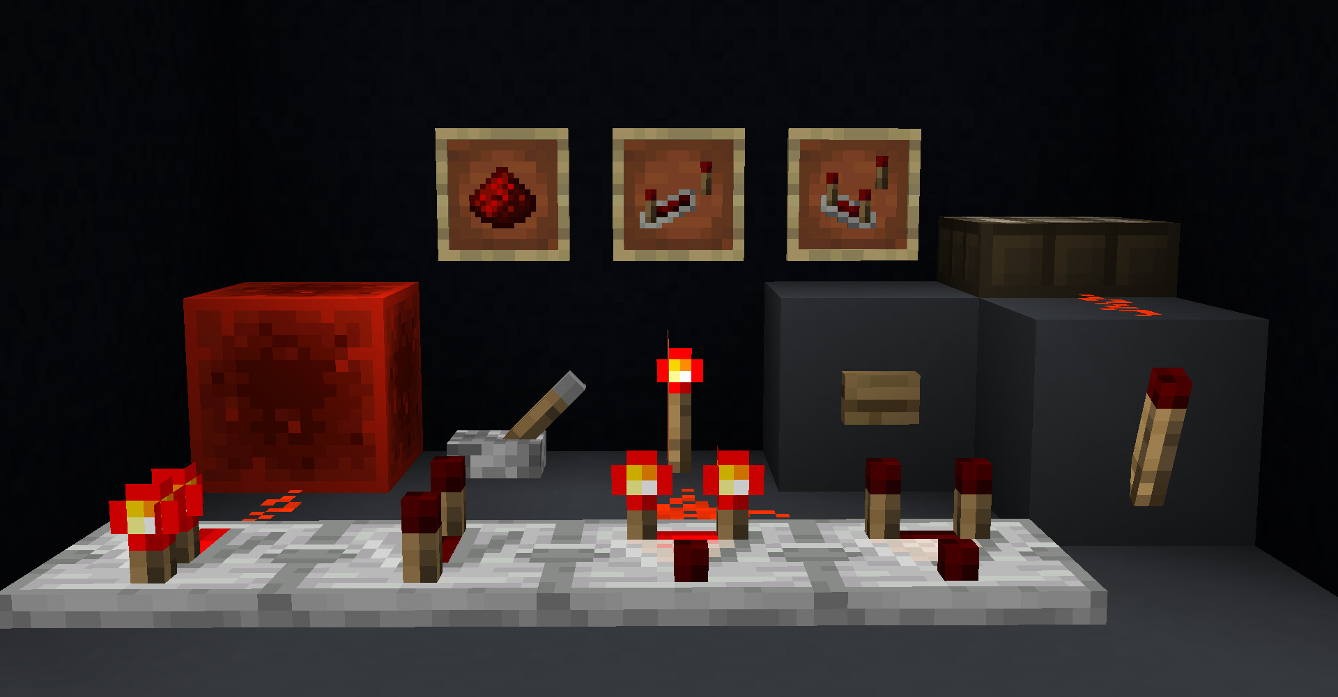 Invisible Redstone - Java Edition Minecraft Texture Pack