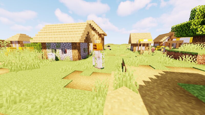 Pumpkin-head Golems [Optifine Required] Minecraft Texture Pack